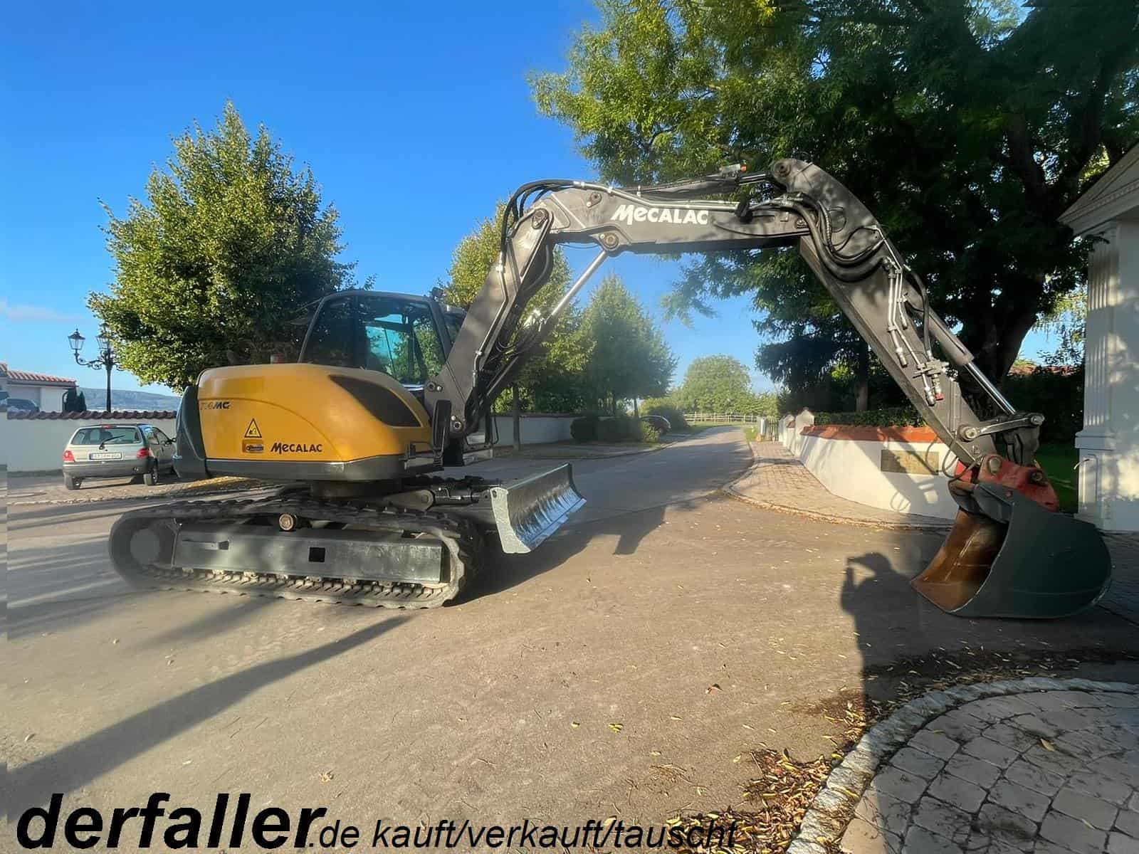Mecalac 714 MC crawler excavator - der Faller