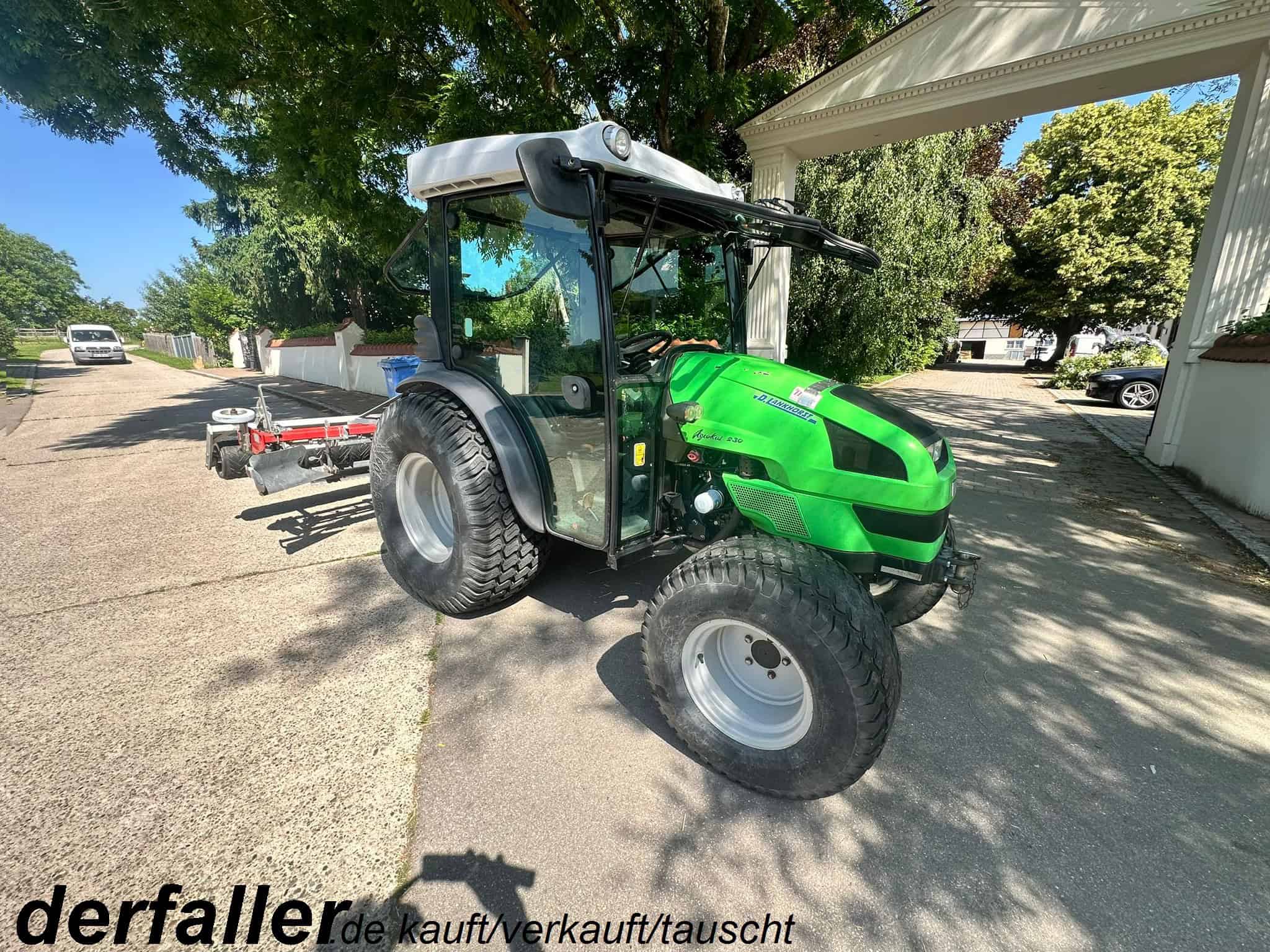 Deutz-Fahr Agrokid 230 - der Faller